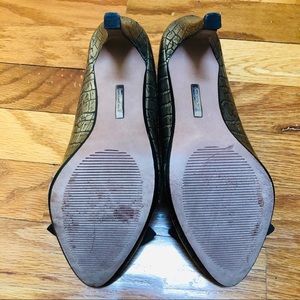 Classiques Entier | Shoes | Classiques Entier Faux Alligator Metallic ...